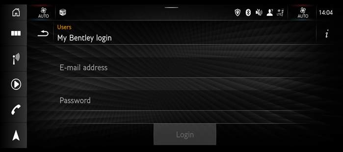 Bentley Motors Website: Set Up Guide: Continental Set Up Guide